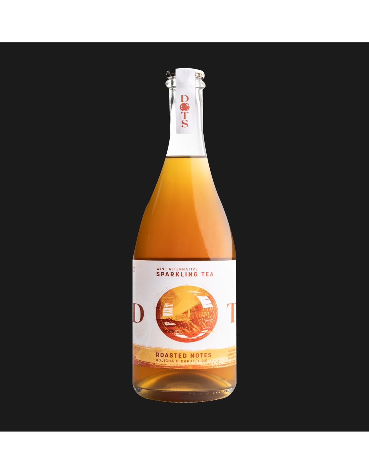 Dots Non Alcoholic Roasted Notes Sparkling Tea - Non Alcoholic 750mL ...