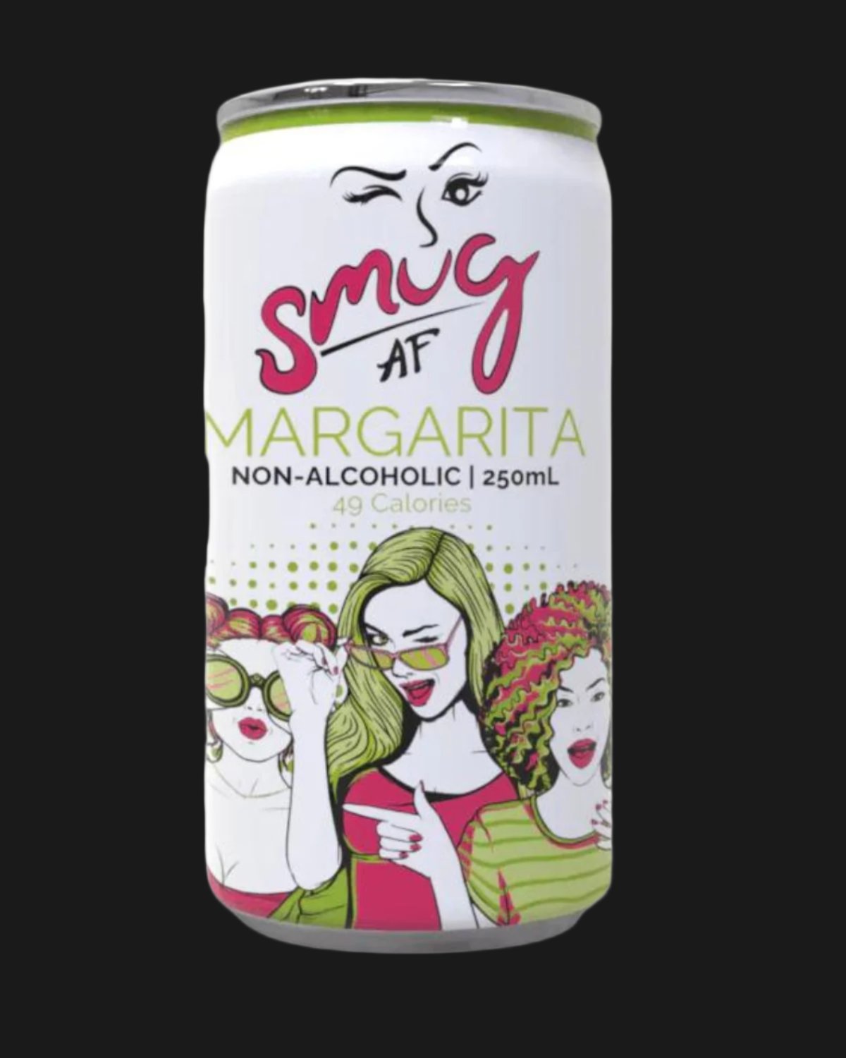 Smug AF Non Alcoholic Margarita - 1, 2, 4, 16x250mL – The Non Alcoholic ...