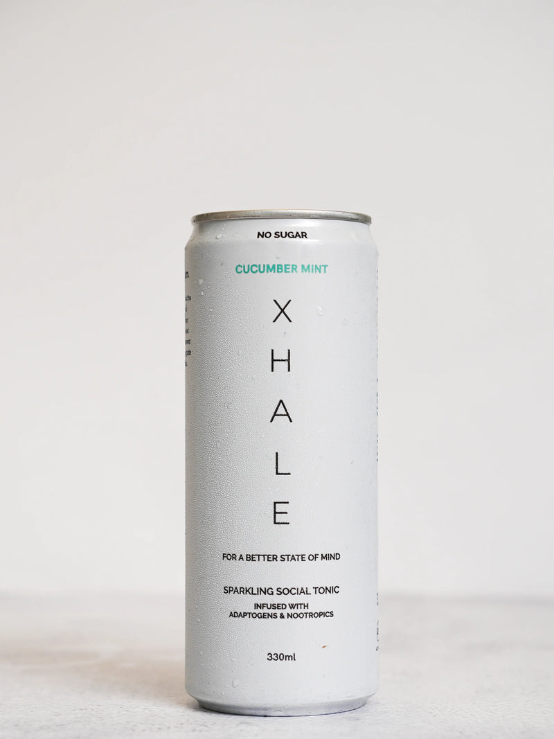 XHALE Cucumber Mint - 330mL – The Non Alcoholic Club